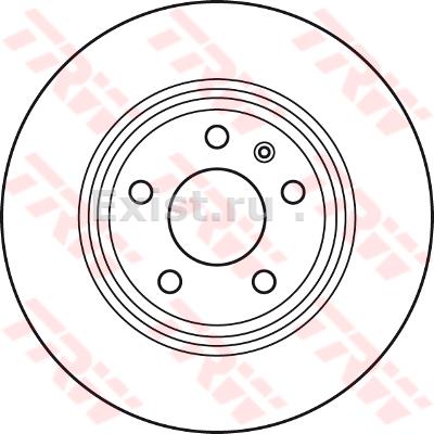 Диск тормозной TRW DF 4848 - Интернет-магазин exist.ru