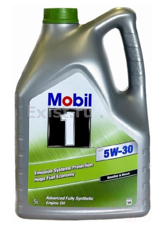Масло моторное синтетическое "Mobil 1 ESP 5W-30", 5л Mobil 154297 ...