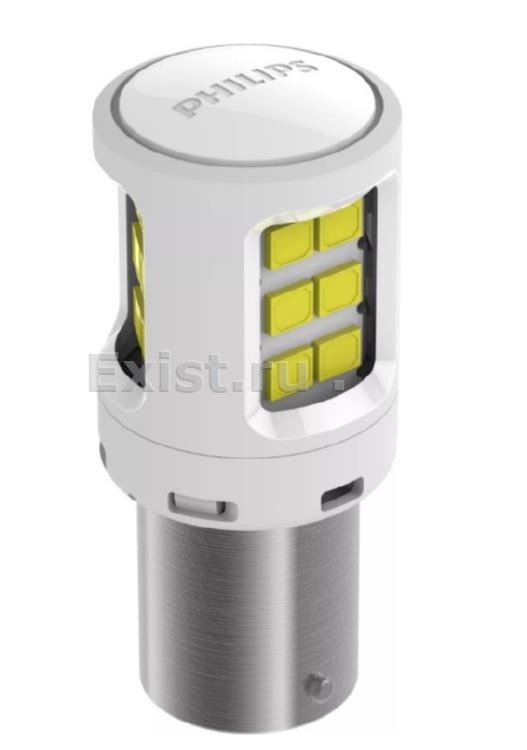 Лампа светодиодная" Ultinon LED P21W" 12В Philips 11498ULWX2 - Интернет ...